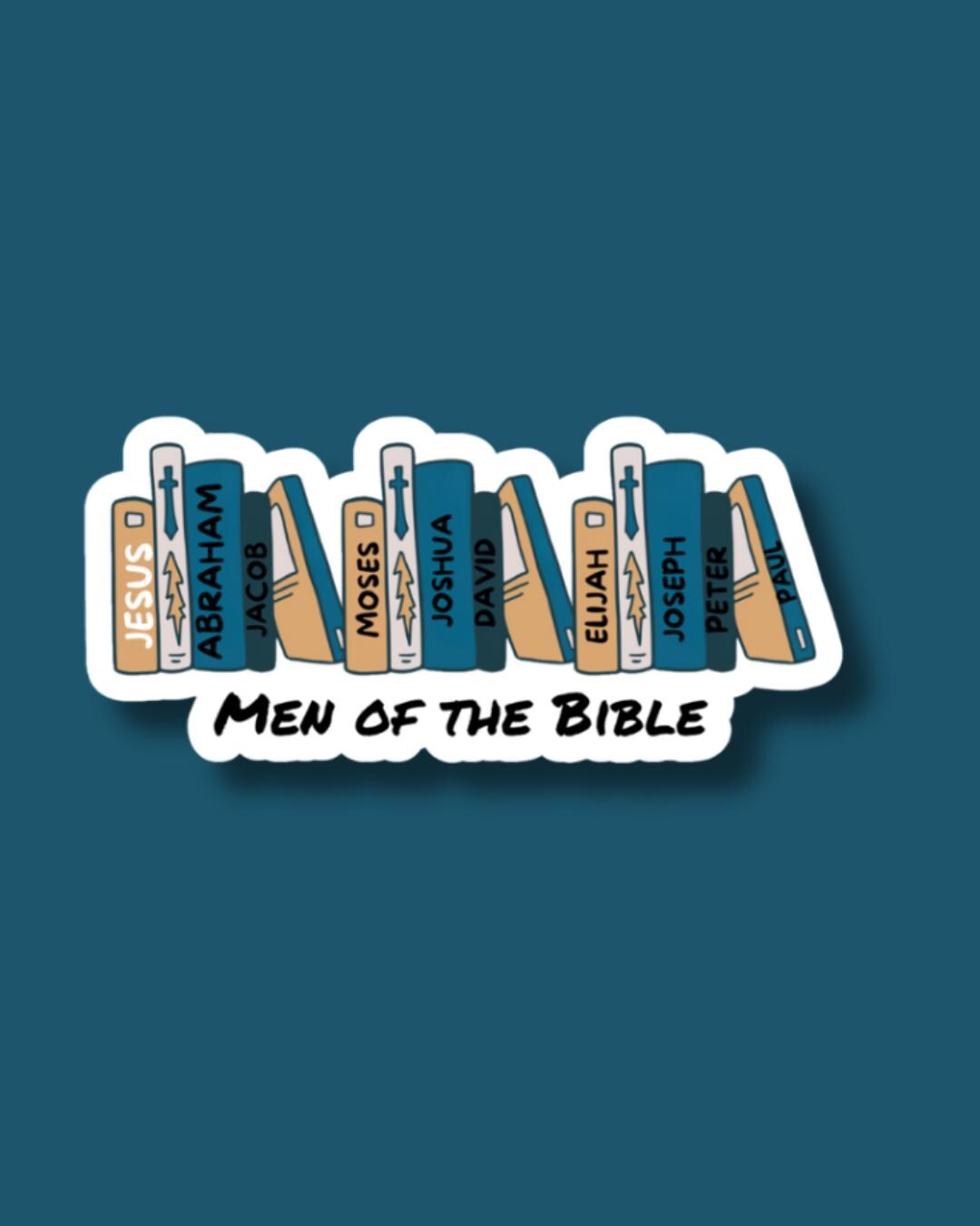 Men of the Bible Sticker, Christian Sticker, Men of the Bible, Men From ...