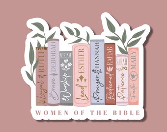 Women of the Bible Sticker , Faith Sticker - Etsy