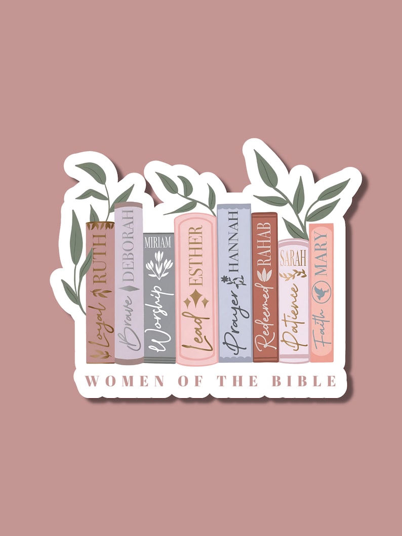 Women of the Bible Sticker, Christian Sticker, Bible Study - Etsy