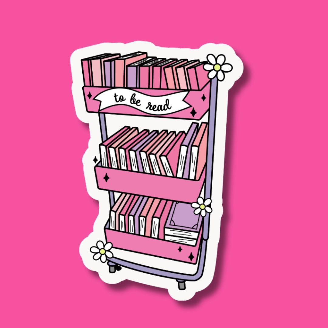 TBR Sticker, to Be Read Sticker, Book Stickers, Funny Stickers - Etsy