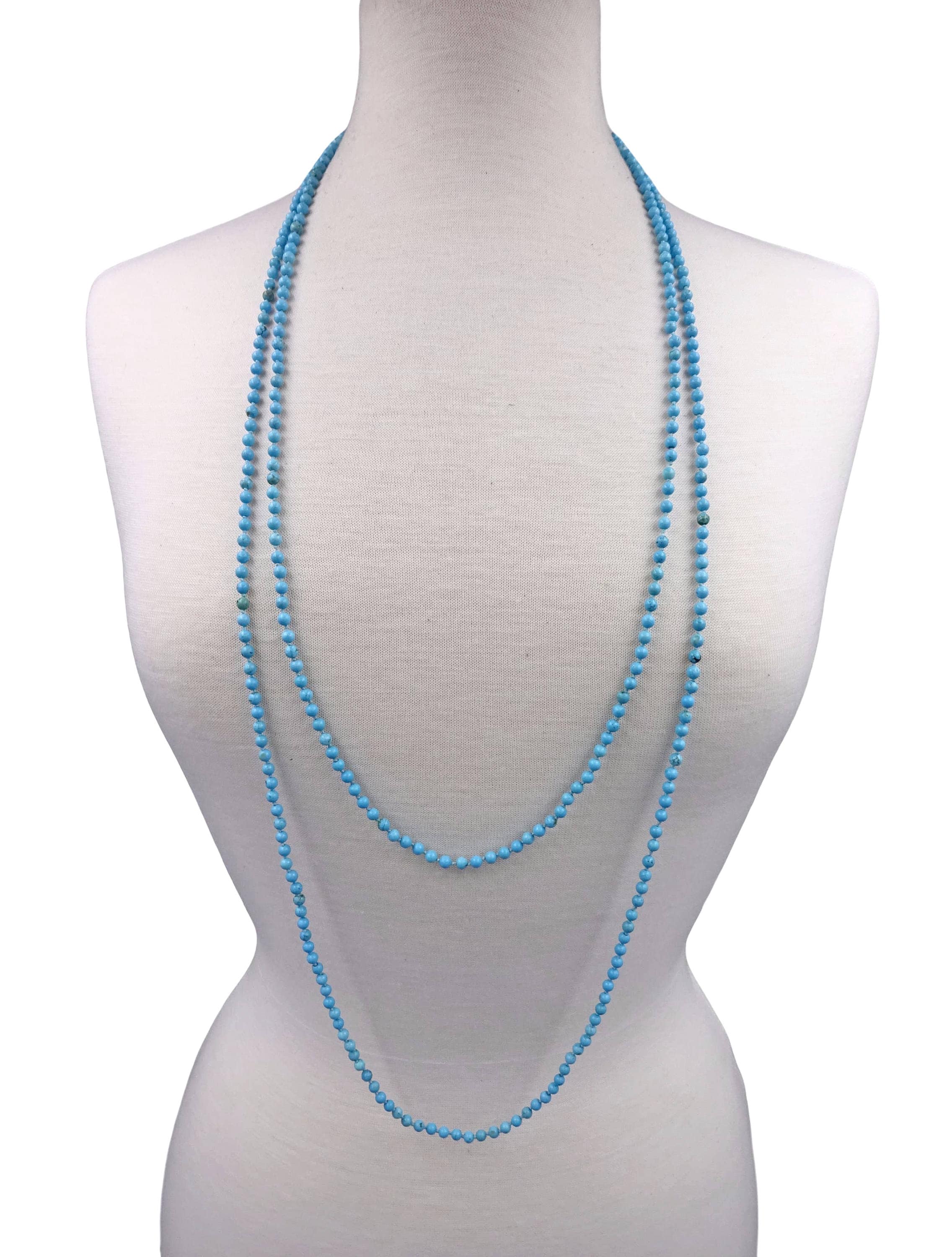 70" Endless Infinity Long or Multi Strand Beaded Necklace or Bracelet ...
