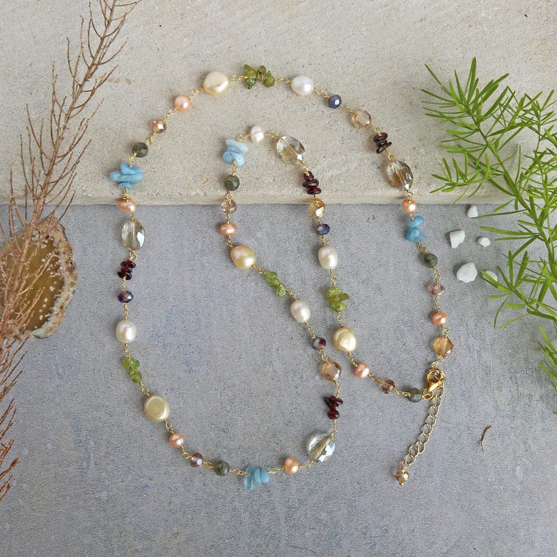Stone Handmaid Jewelry - Etsy