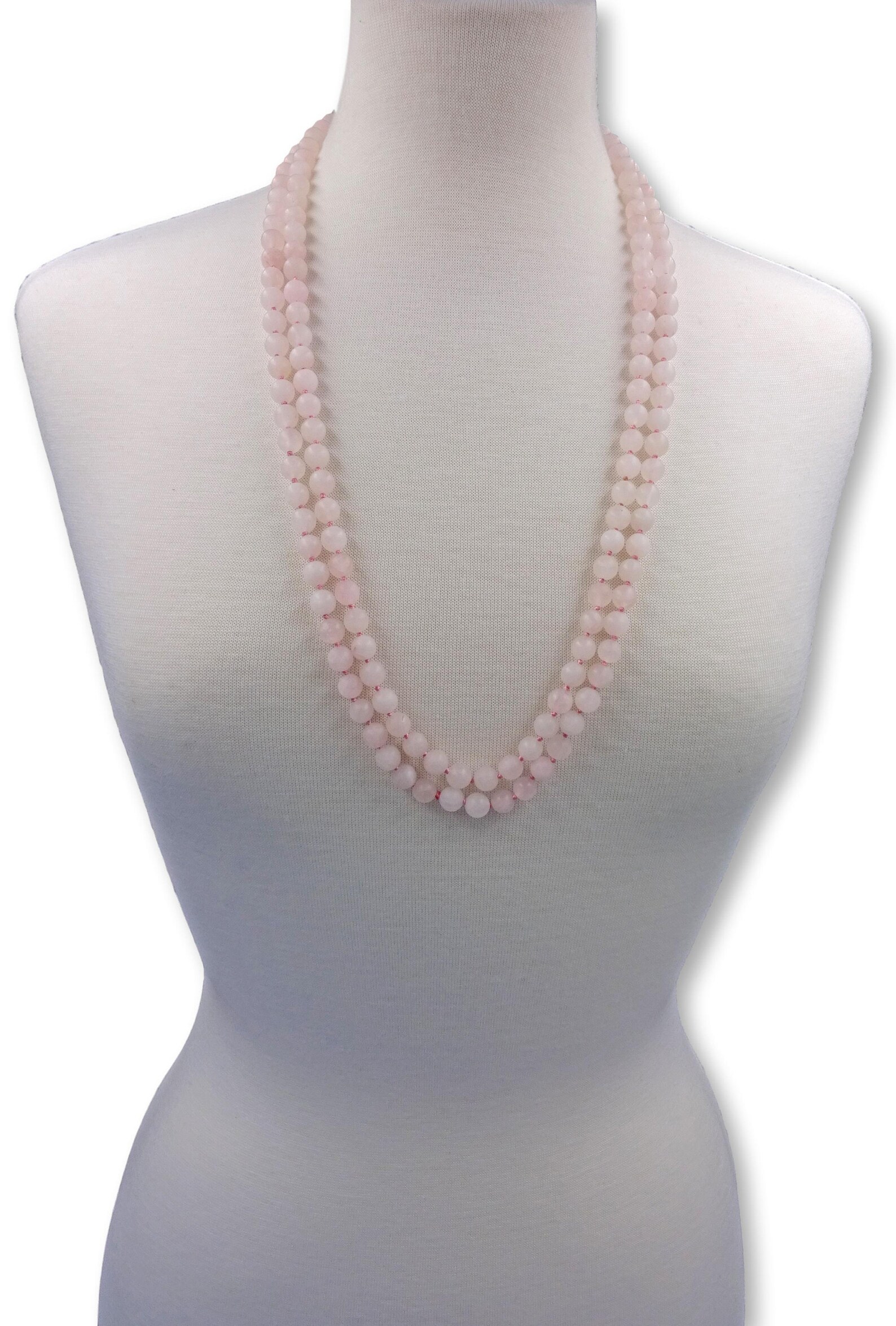 60 8MM Polished or Matte Finish Genuine Rose Quartz - Etsy