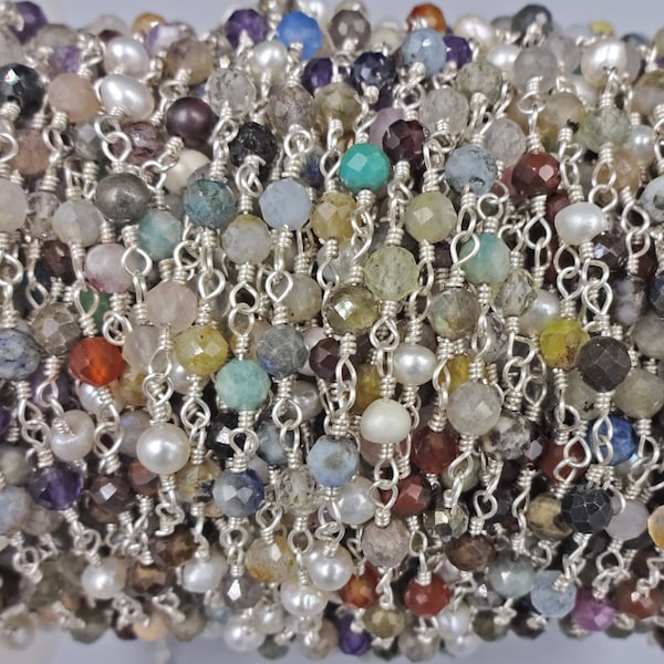 Gemstone Chain - Etsy
