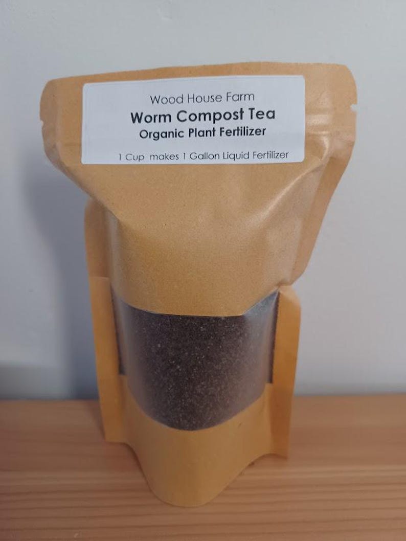 Worm Compost Tea Fertilizer for Plants, Organic Plant Fertilizer ...