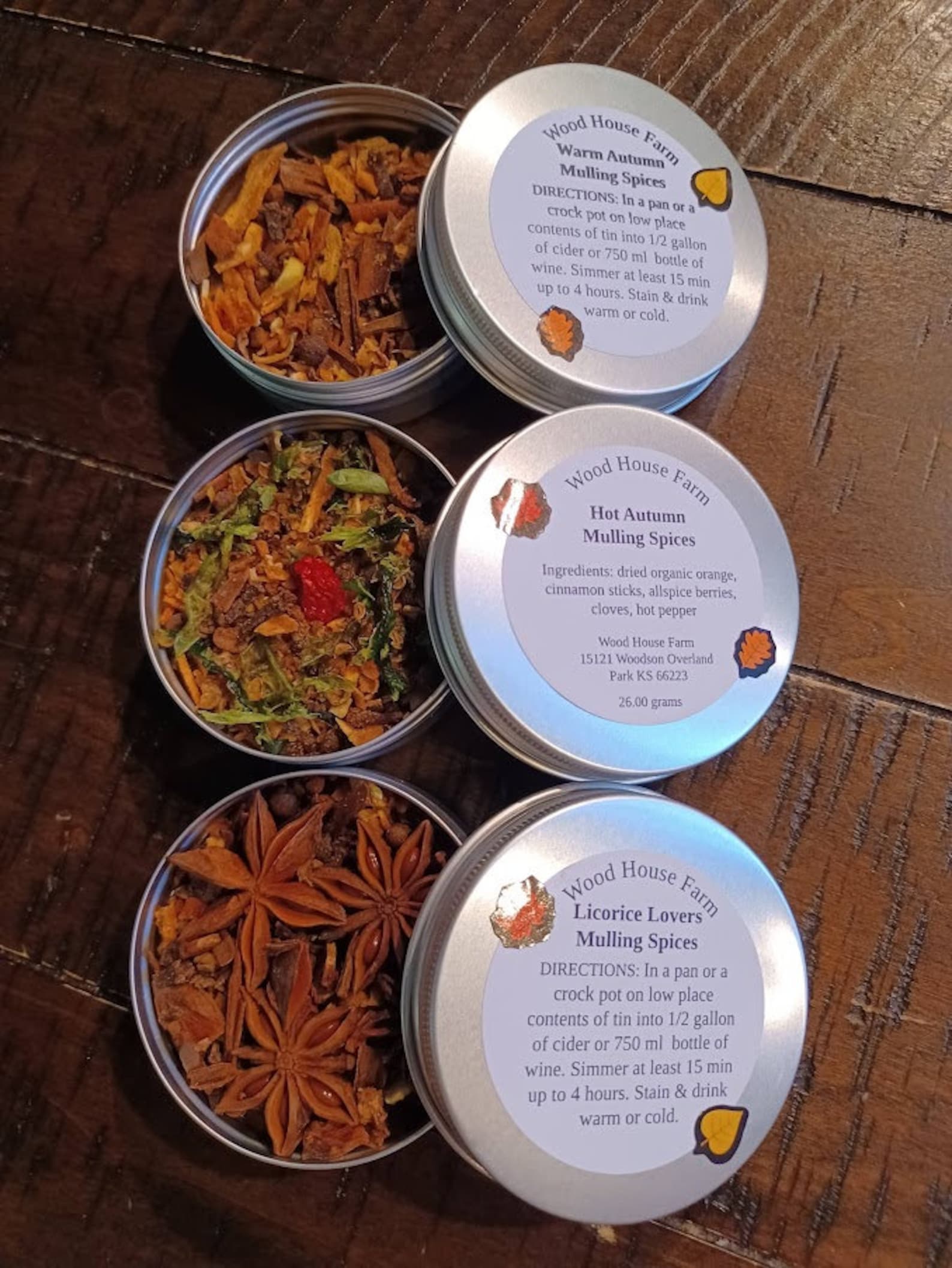 Mulling Spices, Mulled Cider, Mulled Wine, Glogg, Fall Gifts, Fall ...