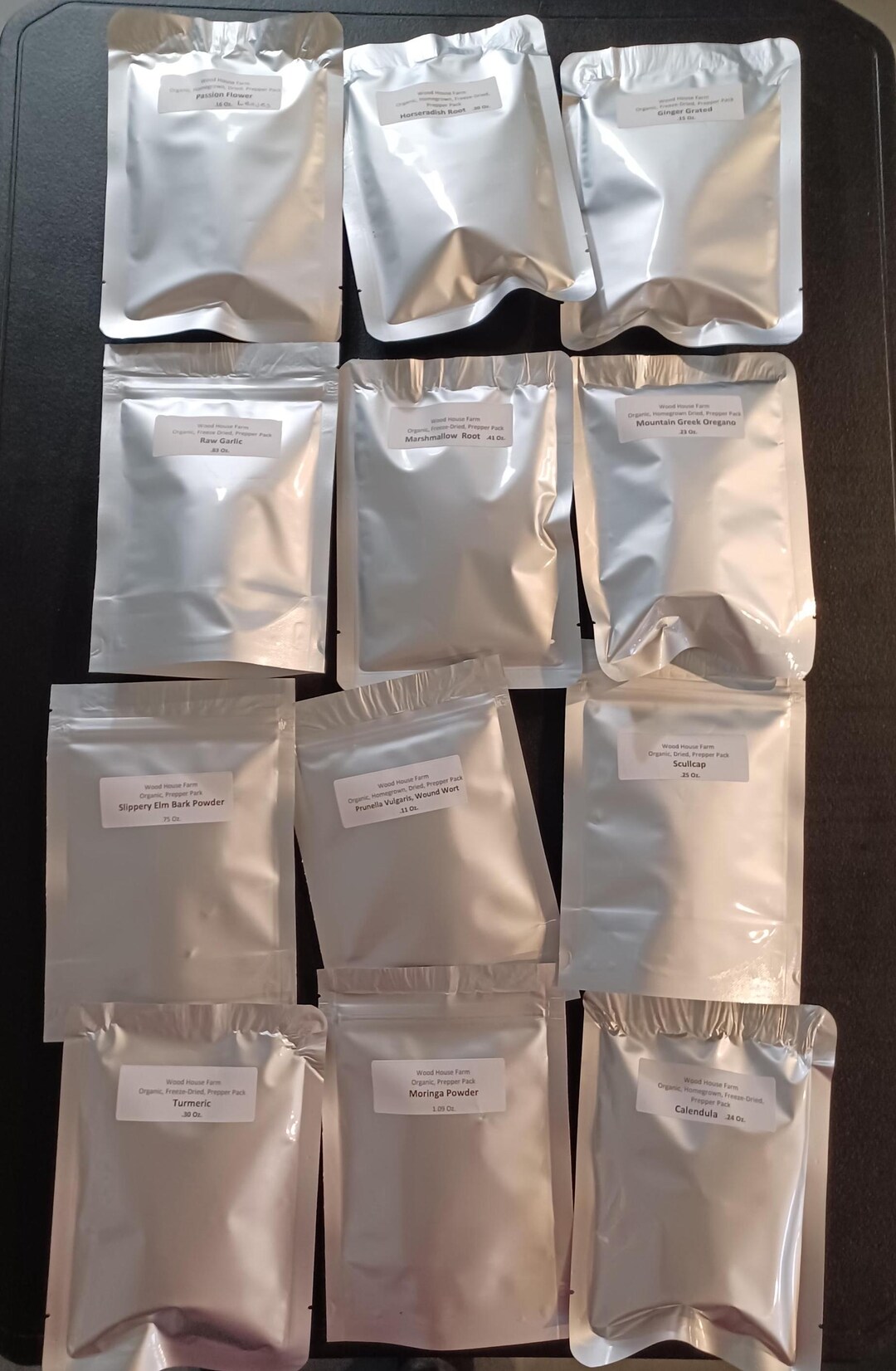 Preppers Pack Organic Herbs Two Different Sets Available. Organic Herbs ...