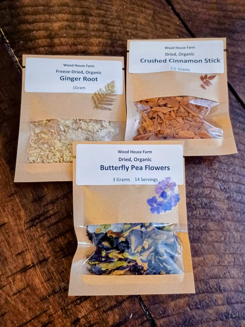 Tea Kit 15 Types of Organic Teas & Add Ins Create Your Own Cup of Tea ...