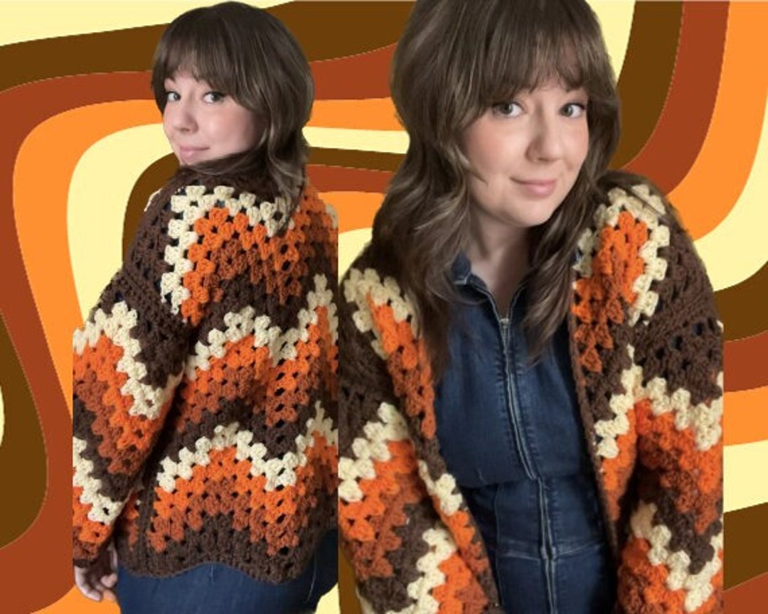 The Foxy Autumn Cardigan Crochet Pattern PDF Download - Etsy