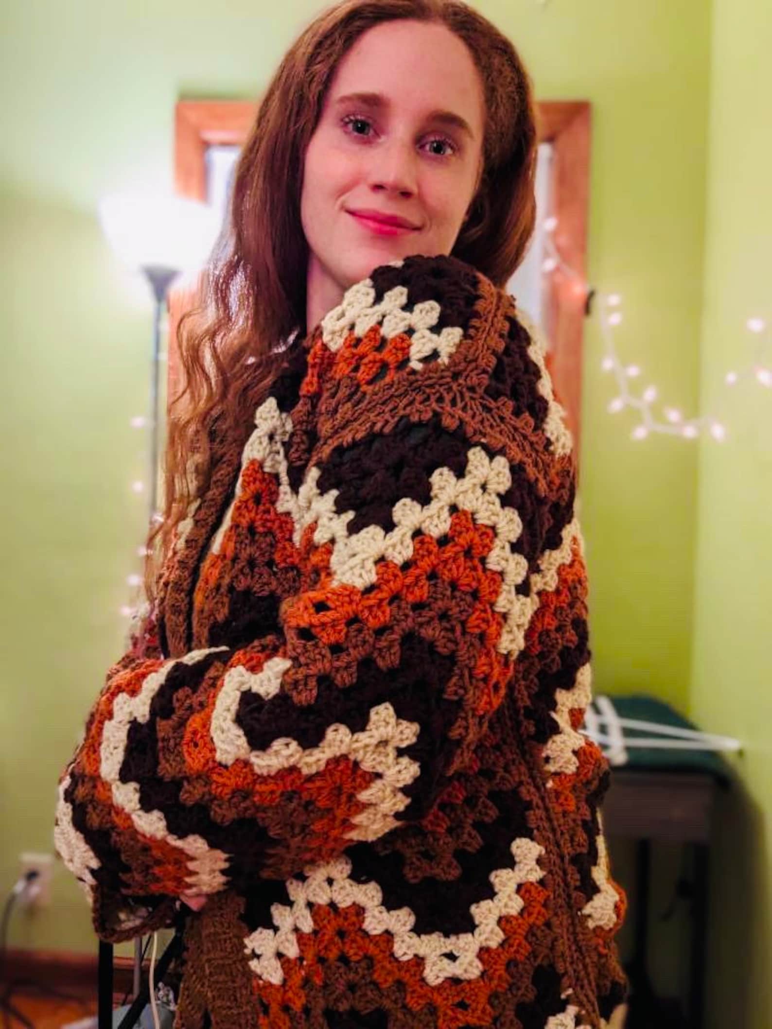 The Foxy Autumn Cardigan - Crochet Pattern PDF Download - Etsy