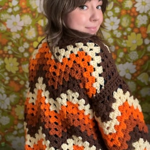 The Foxy Autumn Cardigan - Crochet Pattern PDF Download - Etsy