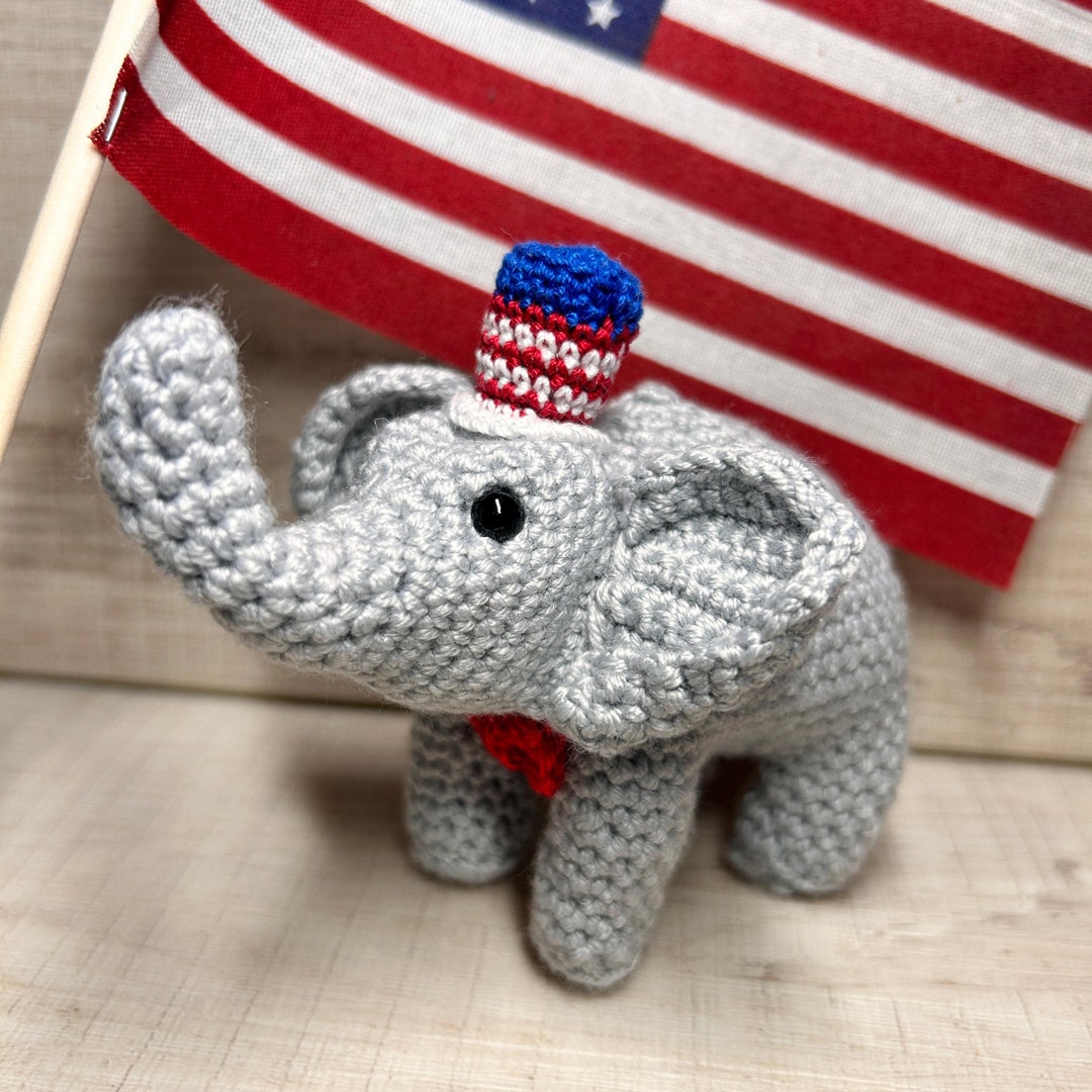 2024 Presidential Election Crochet - Etsy