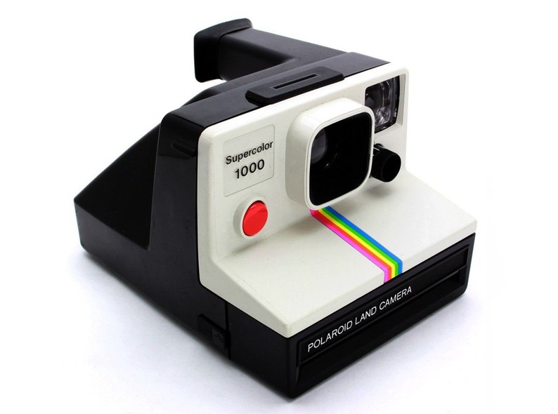 Polaroid Land Camera SuperColor 1000 Flash Polatronic 1 | Etsy