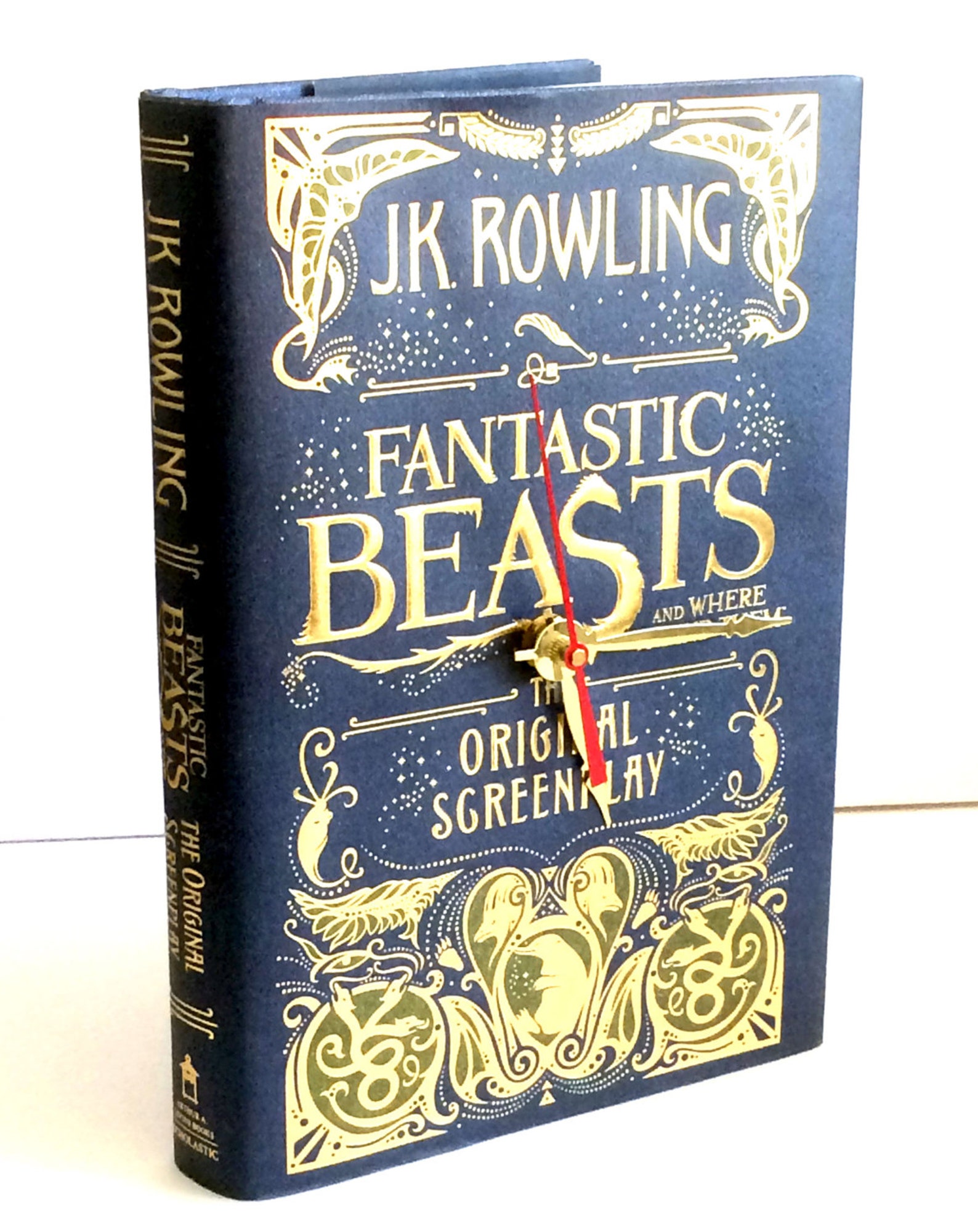 Custom Book Clock Handcrafted With a Book You Choose. Unique - Etsy