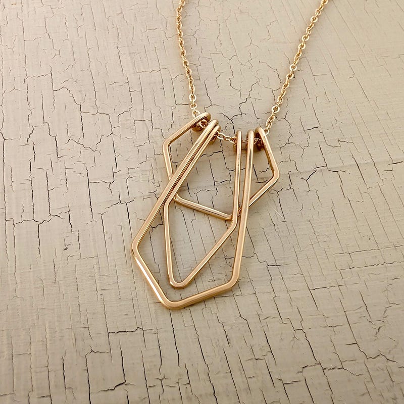 Geometric Pendant - Etsy