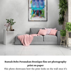 Singapore Shophouse Wall Art, Rumah Bebe Peranakan Boutique Fine Art ...
