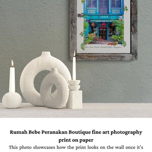 Singapore Shophouse Wall Art, Rumah Bebe Peranakan Boutique Fine Art ...