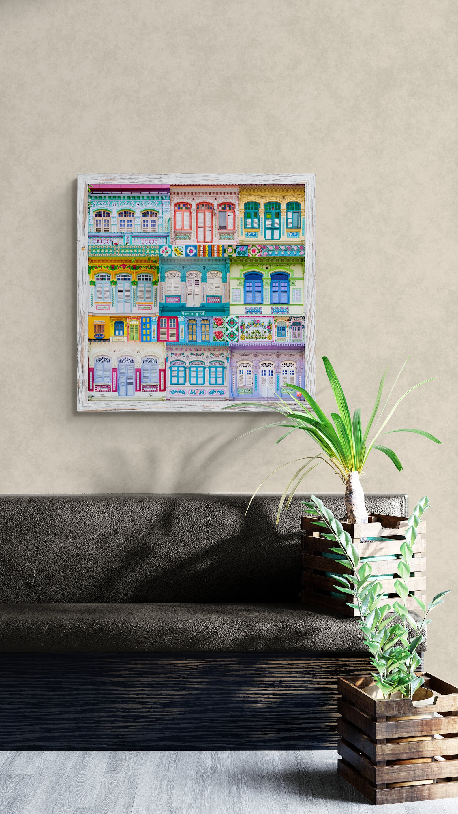 Peranakan Shophouses in Geylang, Singapore Fine Art Photography Print ...