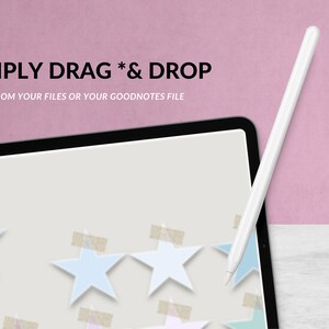 Digital Pastel Sticky Notes Planner Stickers for Goodnotes - Etsy