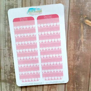 Item #0009 PRINTABLE DIY Routine/habit Weekly Tracker Stickers (perfect ...