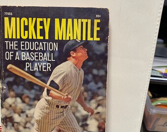 Mickey Mantle Book - Etsy