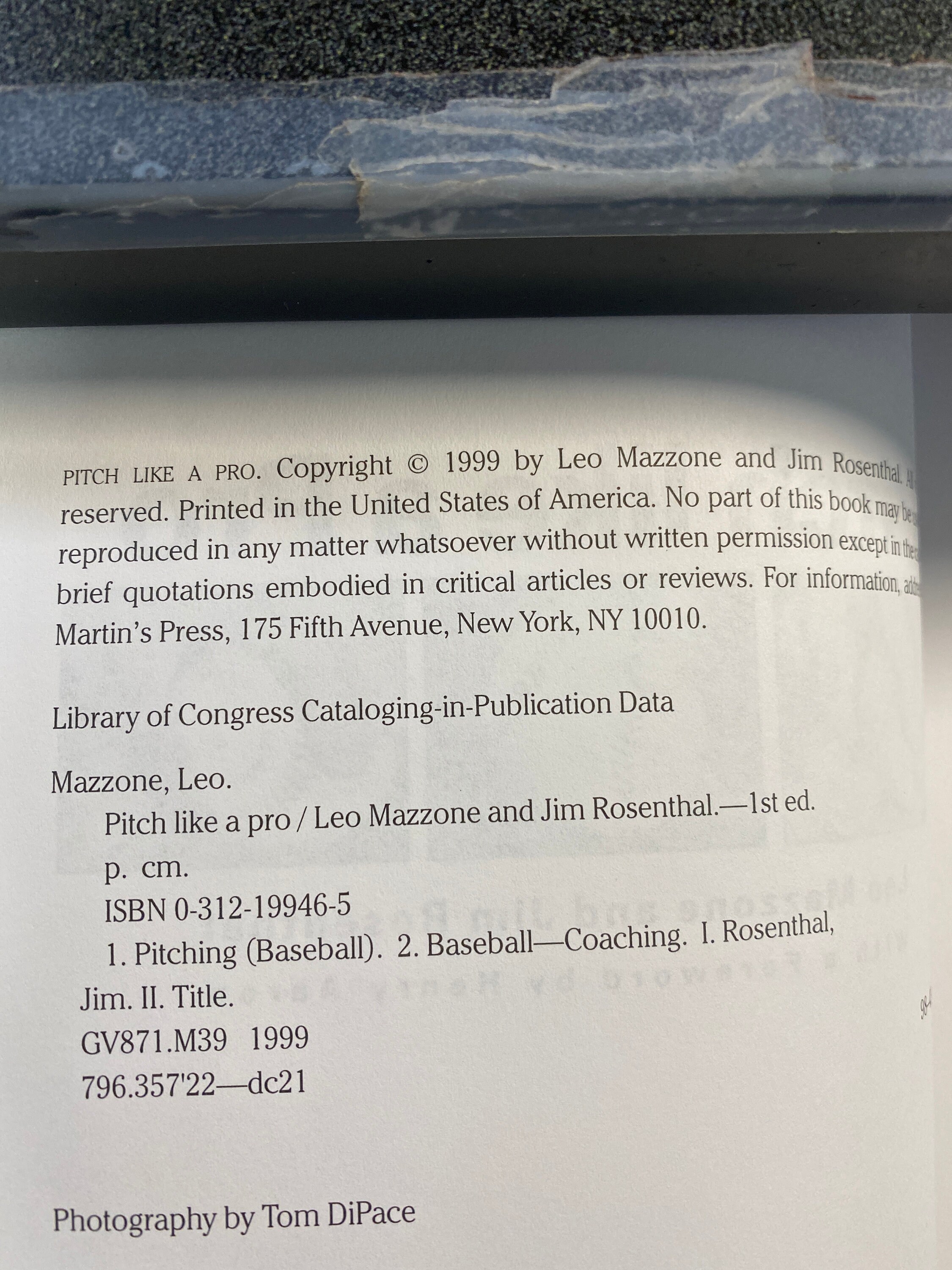 Pitch Like a Pro by Leo Mazzone Baseball Pitching Instruction - Etsy