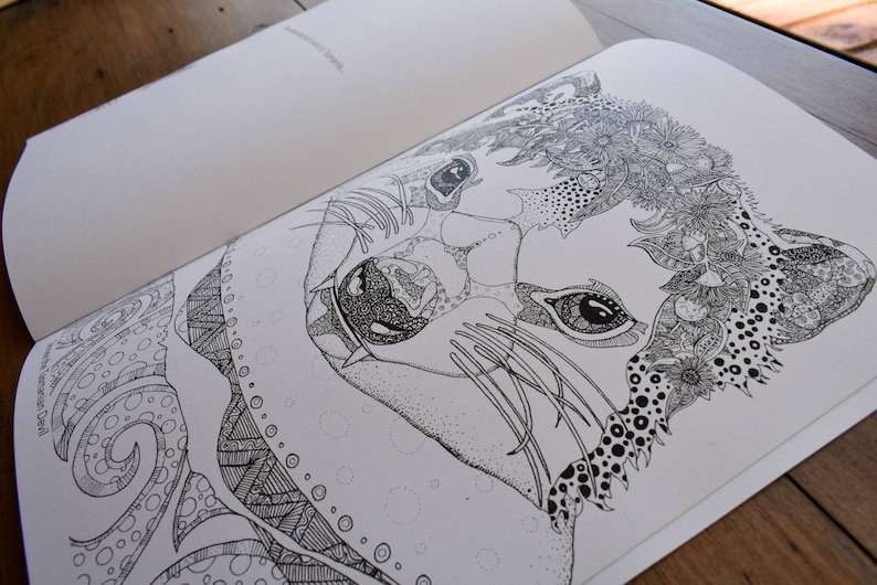 Printable Australian Flora and Fauna Colouring Book - Etsy