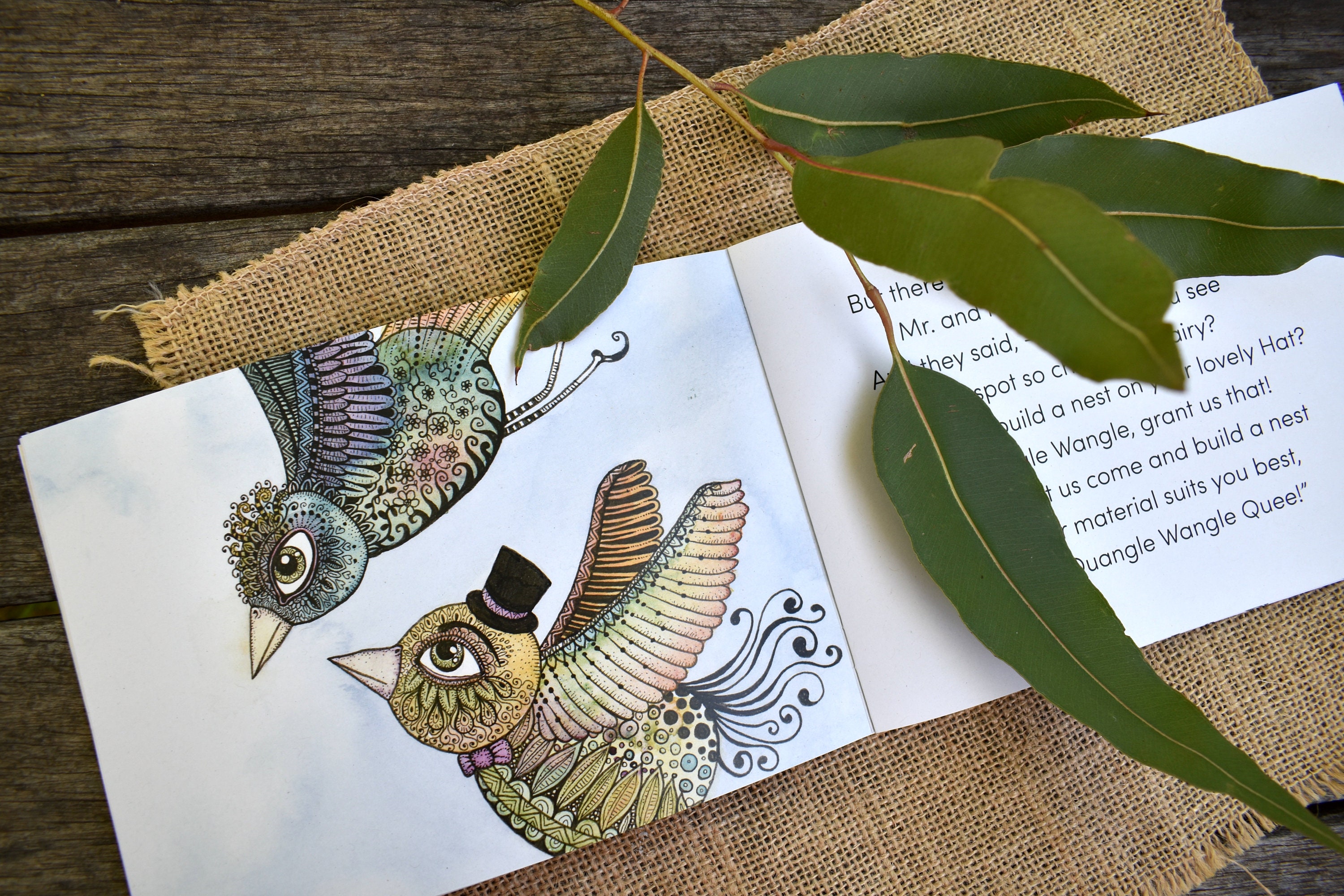 The Quangle Wangle's Hat Edward Lear Children's Book - Etsy Australia