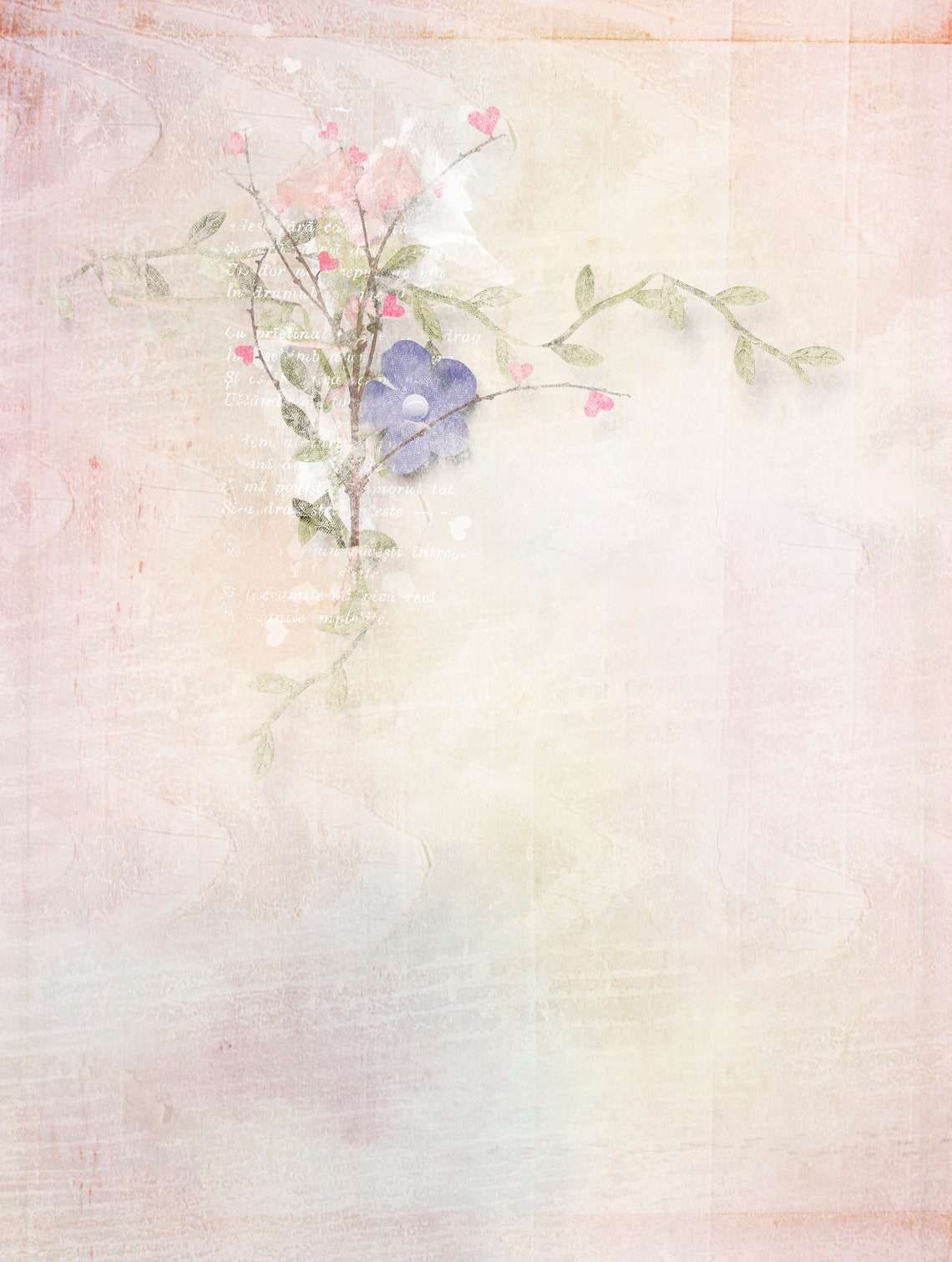 Pink & Green A4 Paper Collection - Etsy