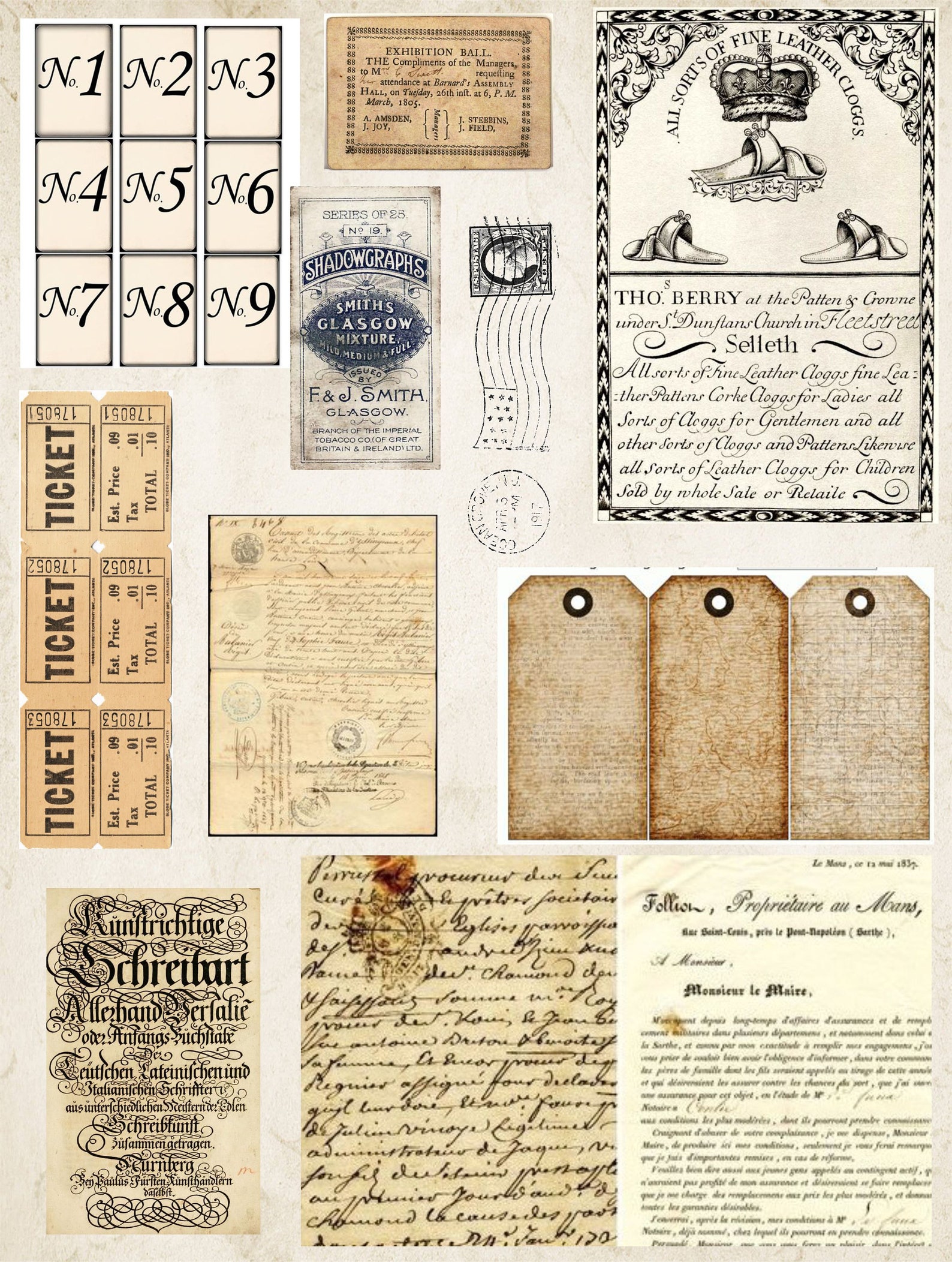 Vintage Cut & Create Images, Designed for Vintage Art, Junk Journals ...