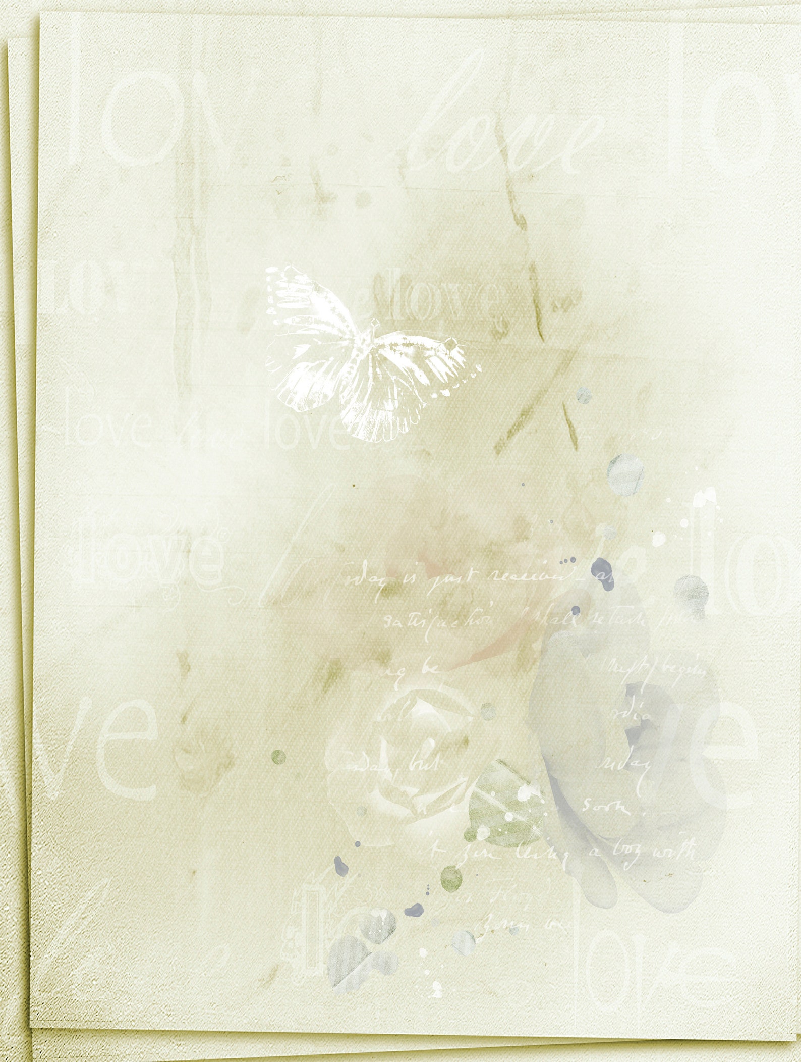 Pink & Green A4 Paper Collection - Etsy