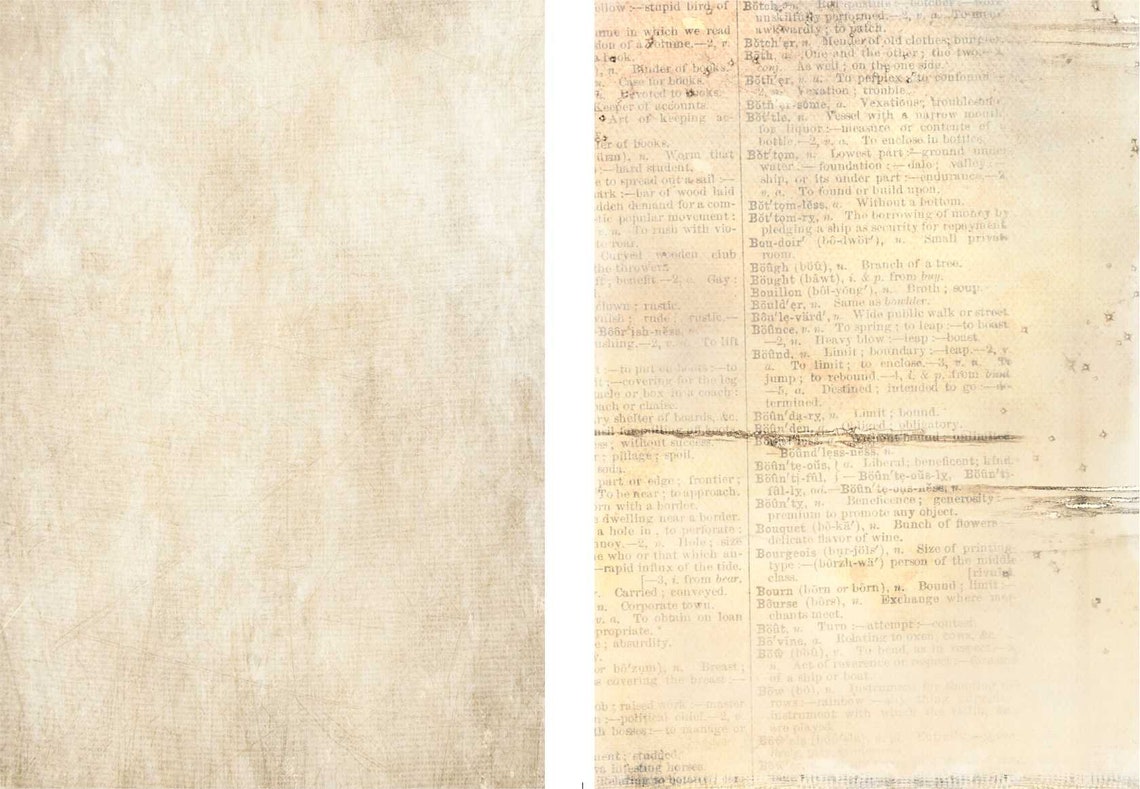 Alchemy 202 Papers, 8.3x11 Papers, Junk Journal, Mini Album, Vintage ...