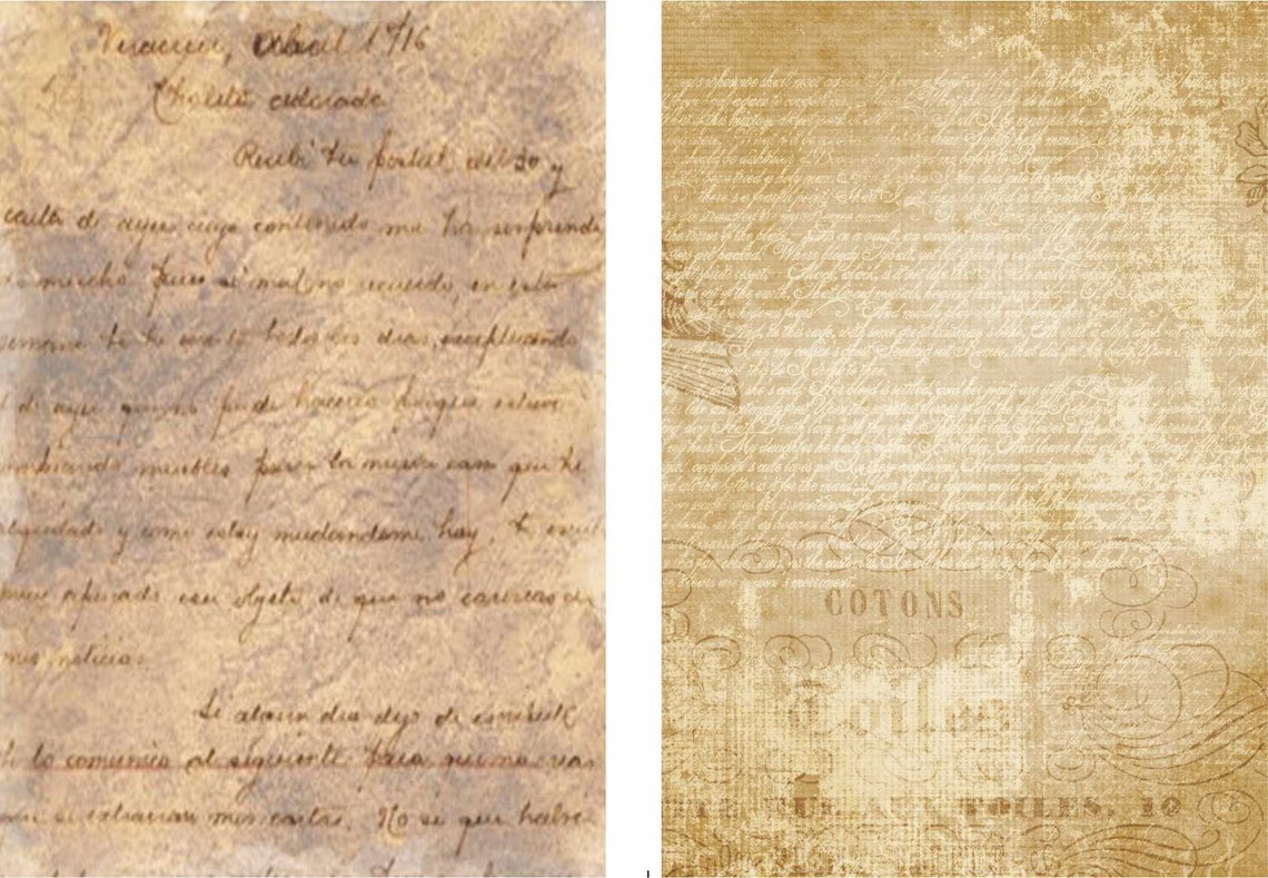 Alchemy 202 Papers, 8.3x11 Papers, Junk Journal, Mini Album, Vintage ...