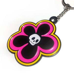 Flower Power Keychain - Etsy