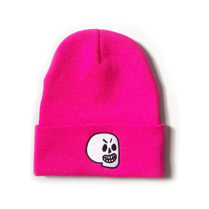 Skully Hat - Etsy