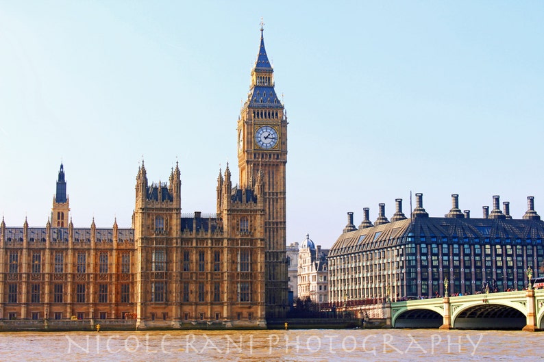 Big Ben - London, England - Landmark - Photography - Etsy