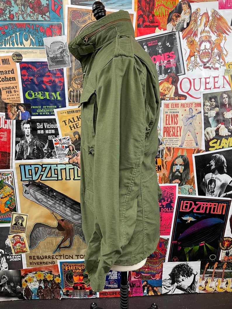 Vintage 1970s-80s US Military 38 Chest OG-107 M-65 Cold - Etsy