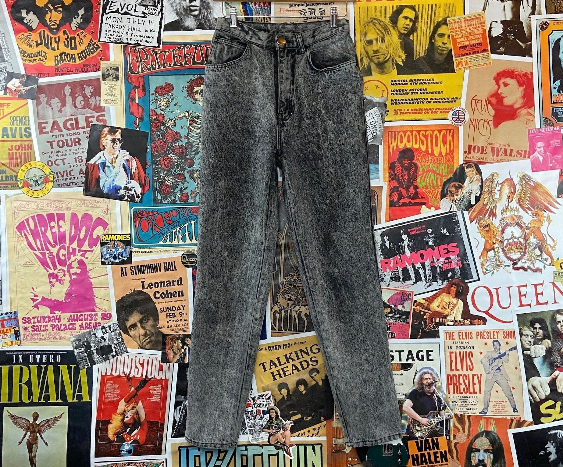 Acid Wash Jeans 80s