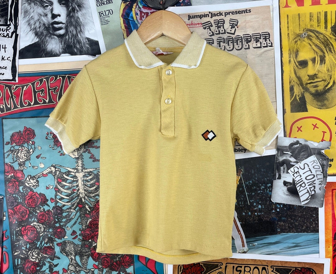 Vintage Toddler Kids Boys 60s Light Yellow Springfoot Sportswear Short ...