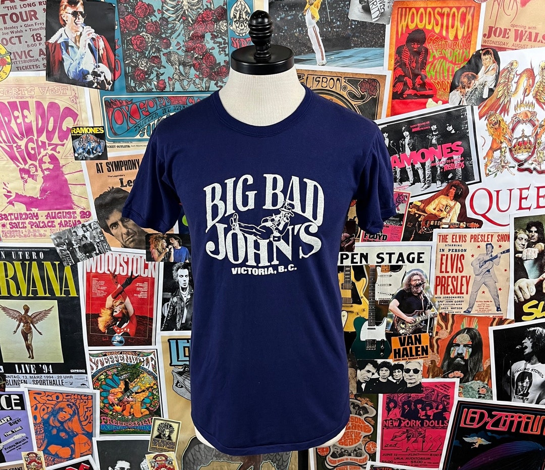 Vintage 70s-80s Big Bad John's Bar Victoria B.C. Canada - Etsy