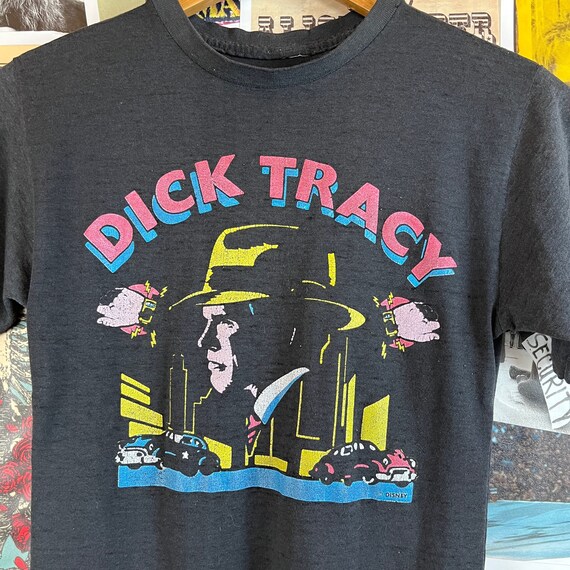 Vintage Kids 90s Dick Tracy Walt Disney Movie Graphic… - Gem