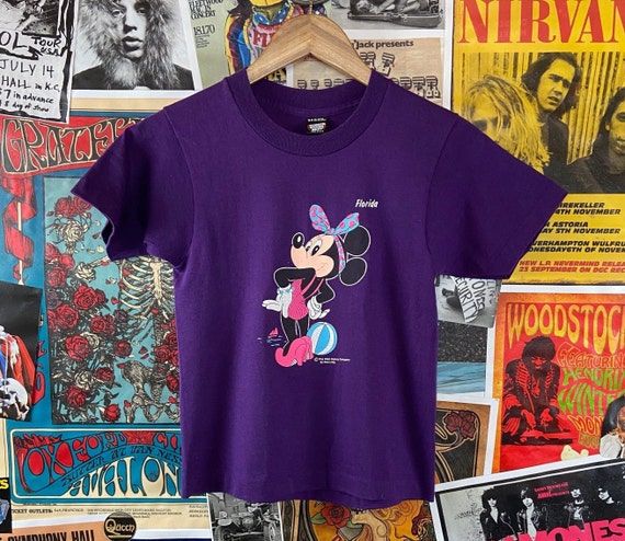 Vintage Kids Girls 80s-90s Walt Disney Minnie Mouse F… - Gem
