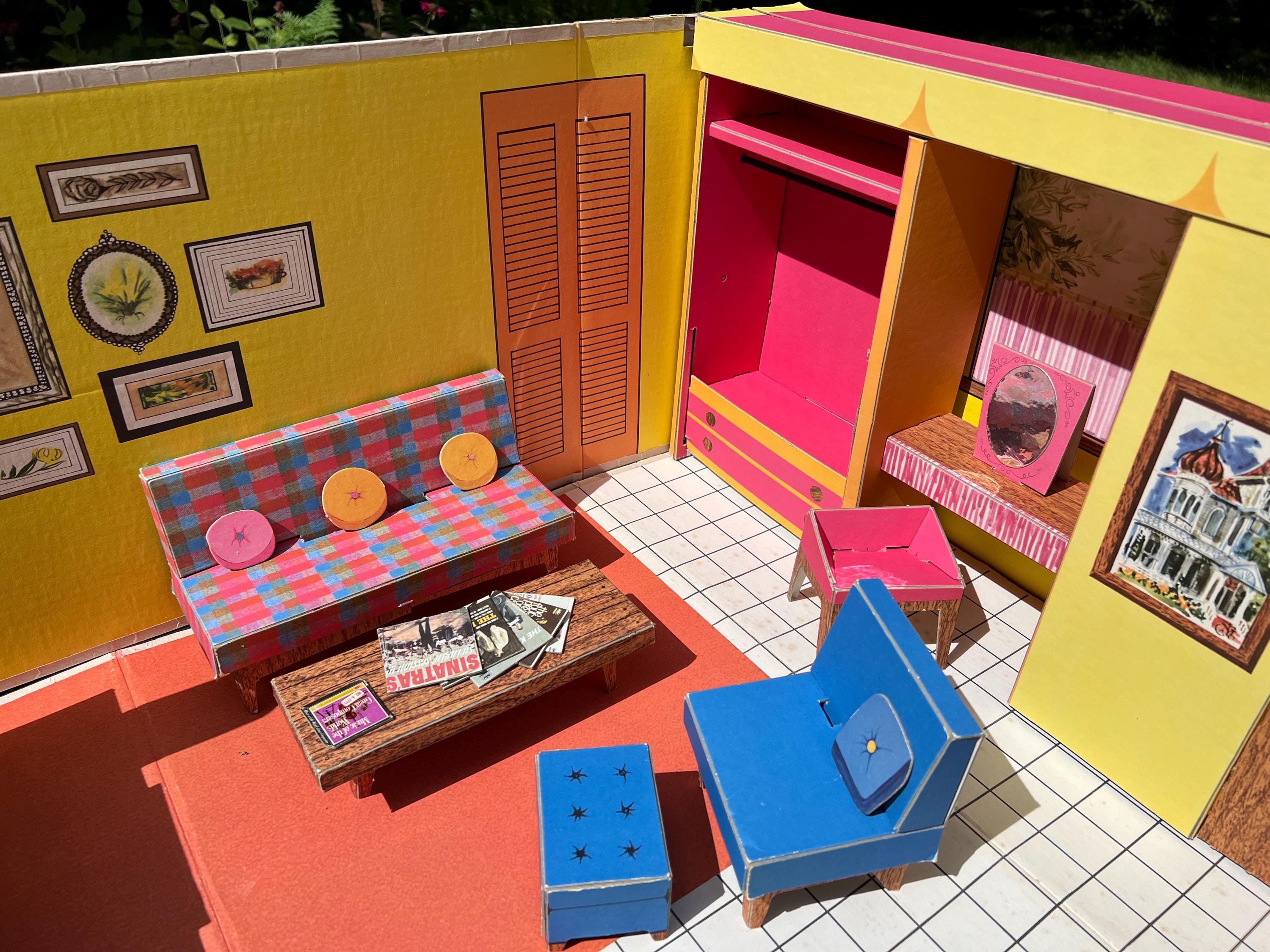Vintage 1962 Original Barbie Dream House - Etsy