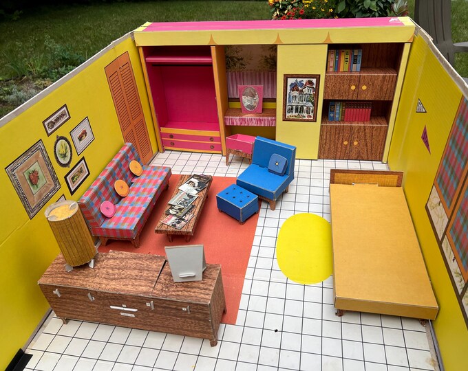 Vintage 1962 Original Barbie Dream House - Etsy