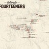 Adirondack Fire Tower Challenge Map 11x14 Print - Etsy