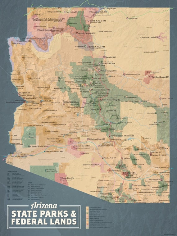 Blm Land Arizona Map