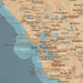 California State Wall Map // Decorative Poster - Etsy