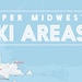 Upper Midwest Ski Resorts Map 24x36 Poster - Etsy