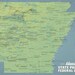 Arkansas State Parks & Federal Lands Map 18x24 Poster - Etsy