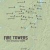 Adirondack Fire Tower Challenge Map 11x14 Print - Etsy